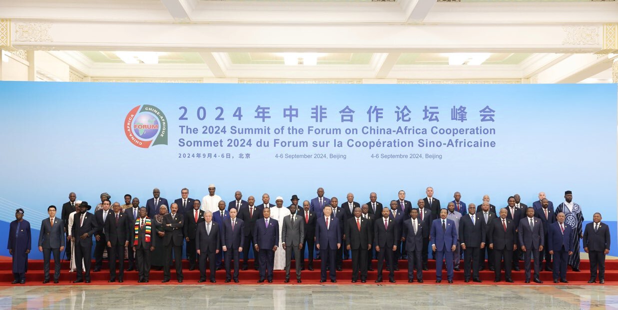 A record 53 African countries represented in China at #FOCAC2024 summit.
